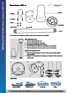 Iridium Beam Mast/Pole Antenna RST710 - Beam Communications