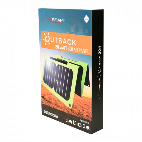 Beam Outback 20W Solar Panel BMSLR20-1 - Beam Communications
